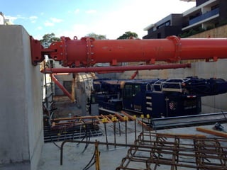 Basement support with hydraulic struts | PPT