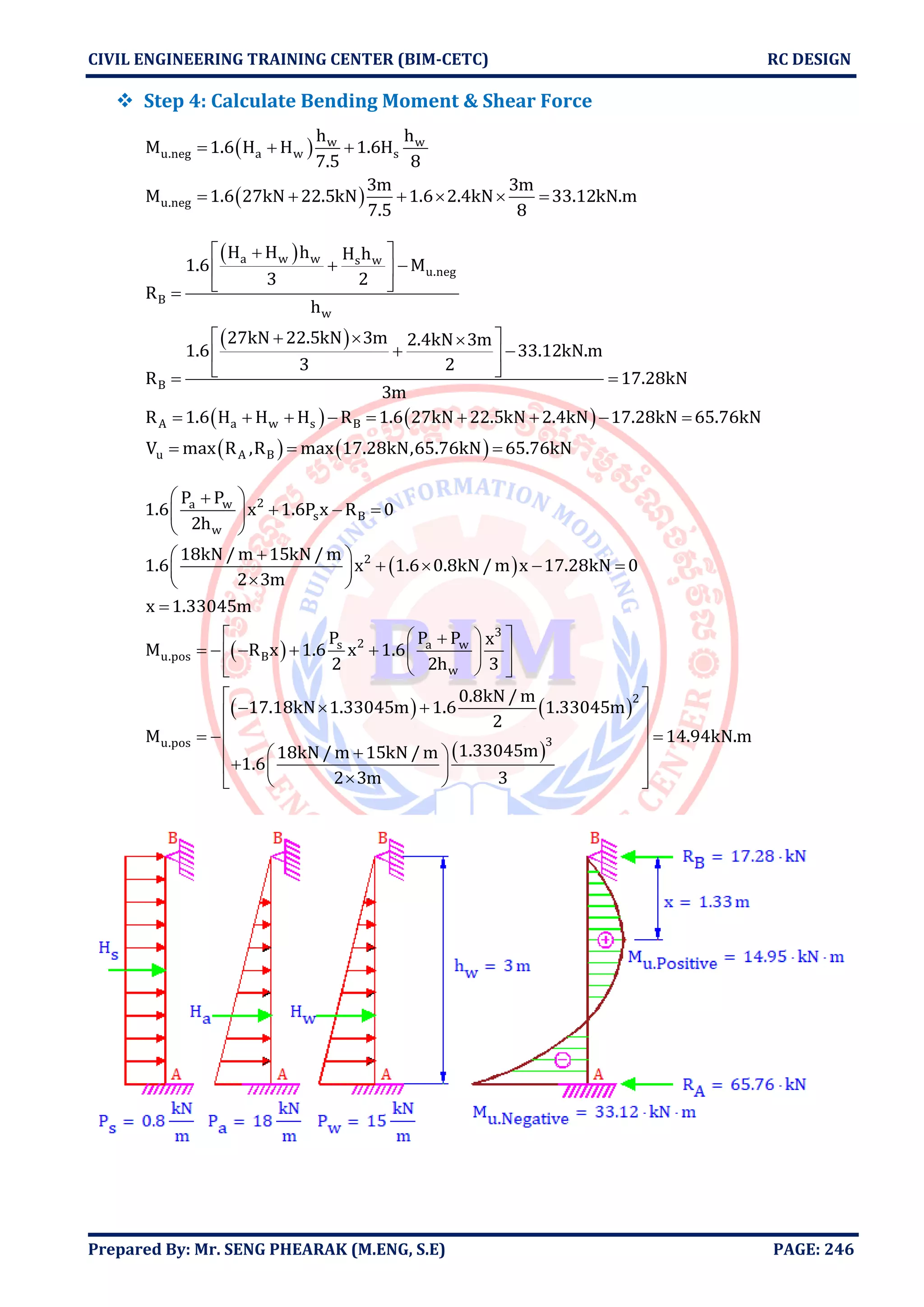 Basement wall design | PDF