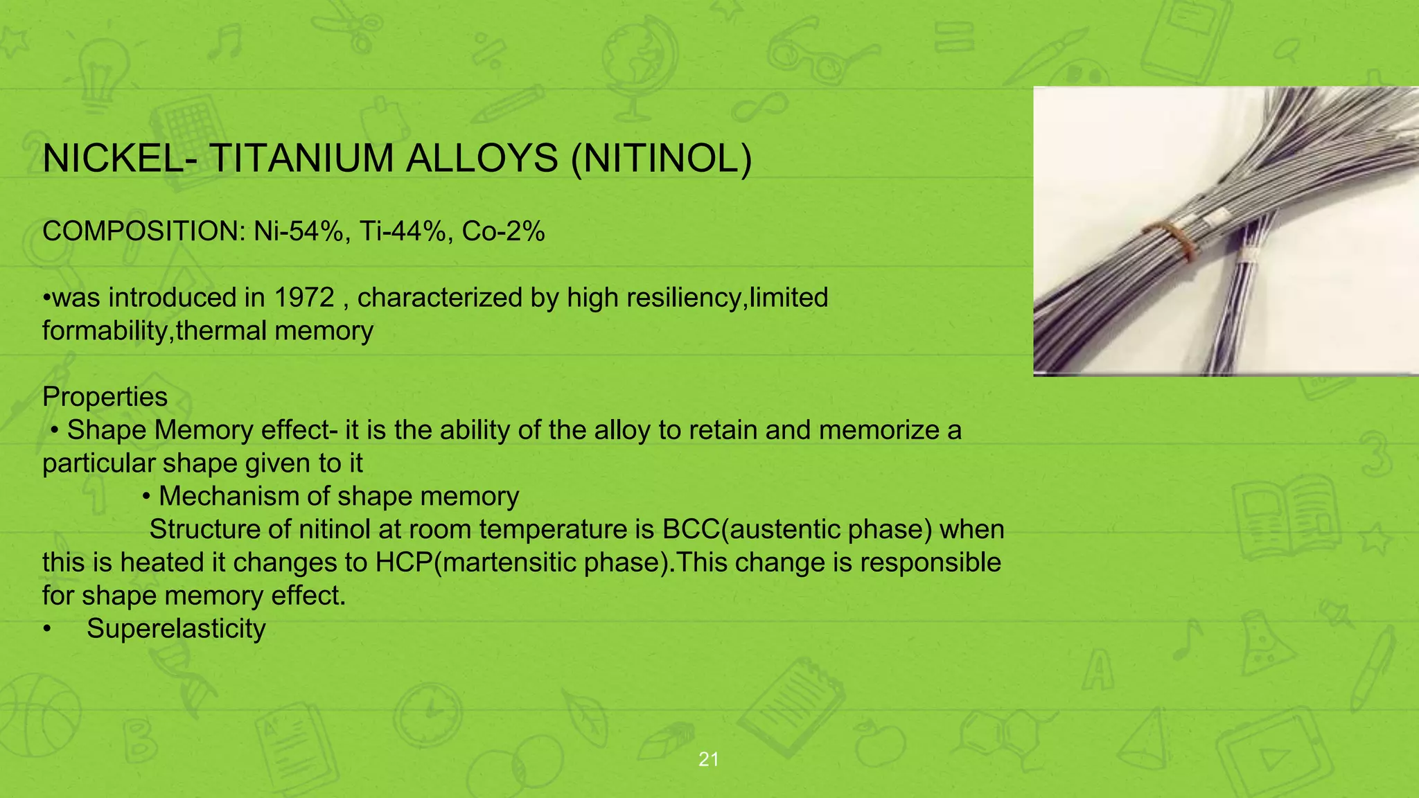 Base metal alloys | PPTX