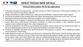 Base metal exploration Benue trough final - Steffen Kalbskopf | PPT