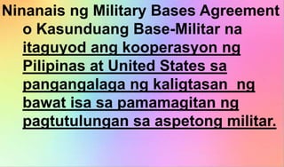 base militar.pptx lahat ng tungkol sa bm | PPTX