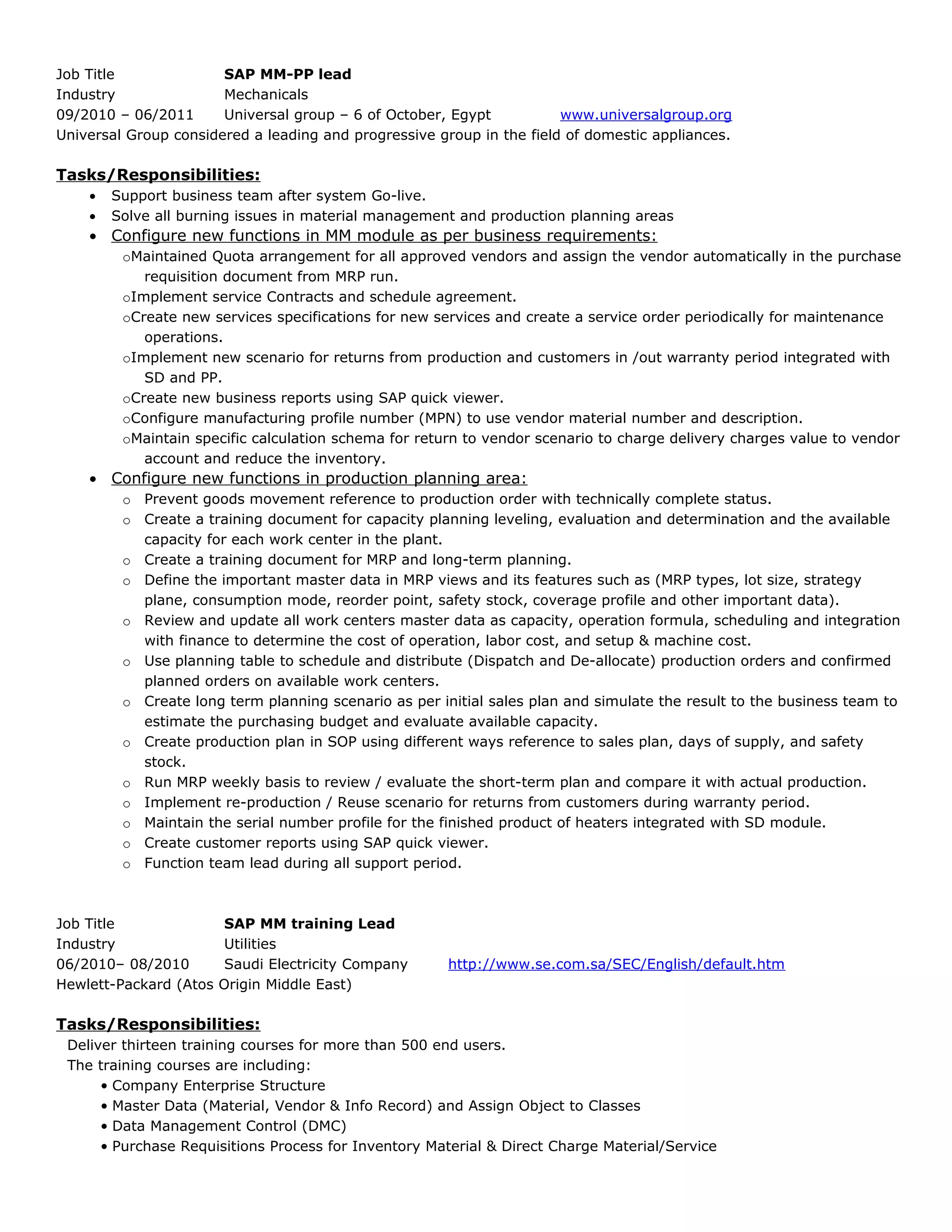 Basem zidan resume | DOC | Logistics | Business