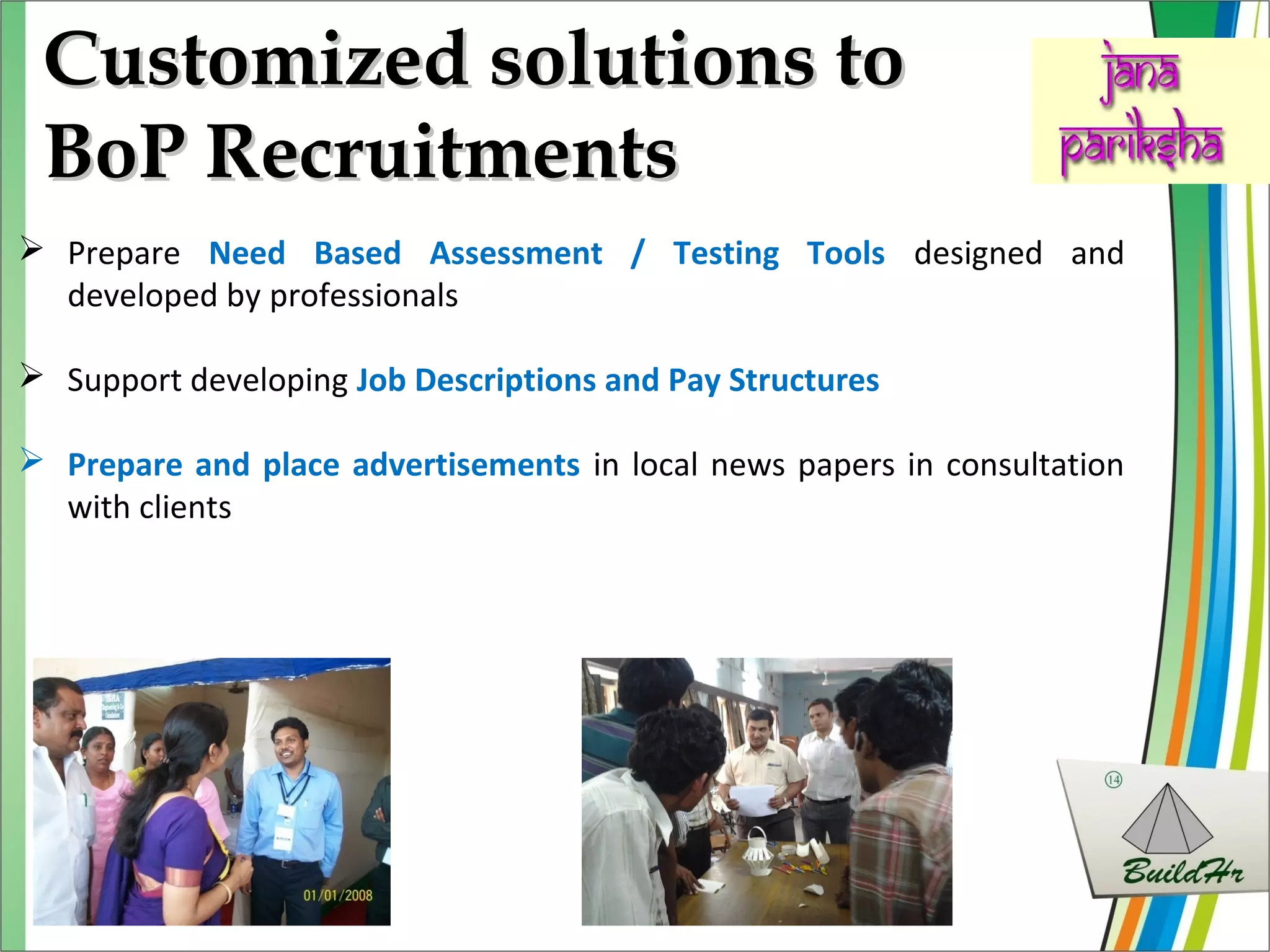 Base of Pyramid recruitment process | PPT