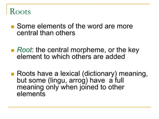 Base root and stem | POTX