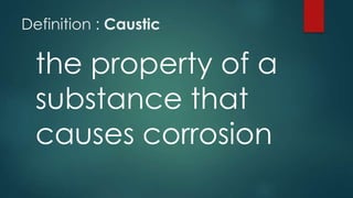 Bases & alkalis | PPTX