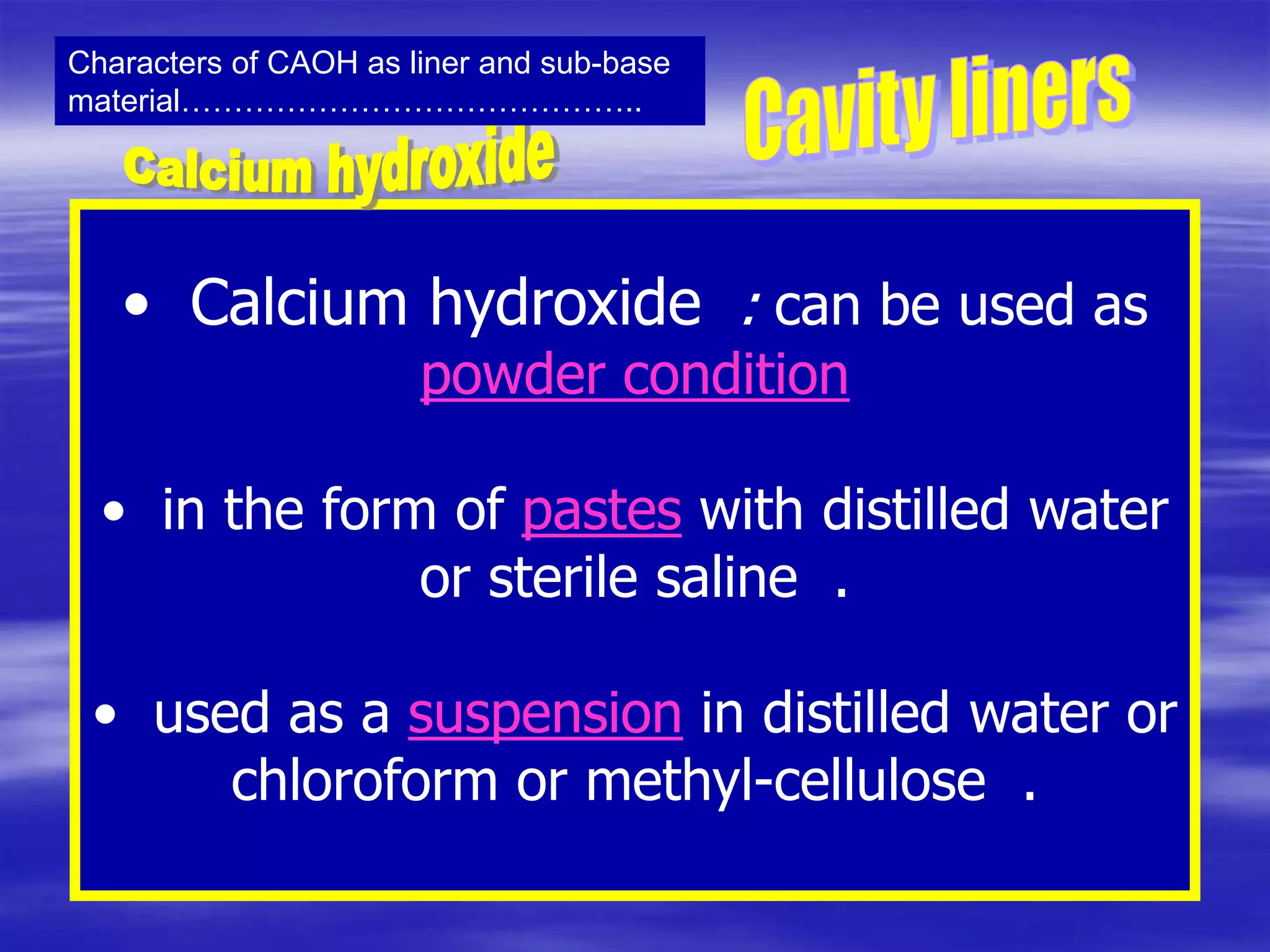 BASES AND LINERS IN OPERATIVE DENTISTRY.ppt
