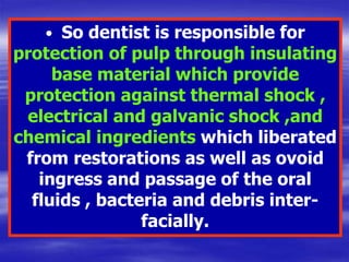 BASES AND LINERS IN OPERATIVE DENTISTRY.ppt