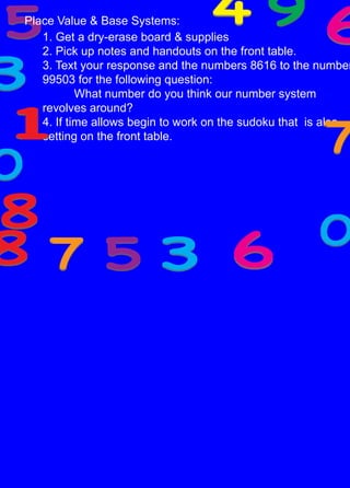 Bases and mayan math | PPTX