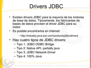 Java y Bases de Datos | PPT