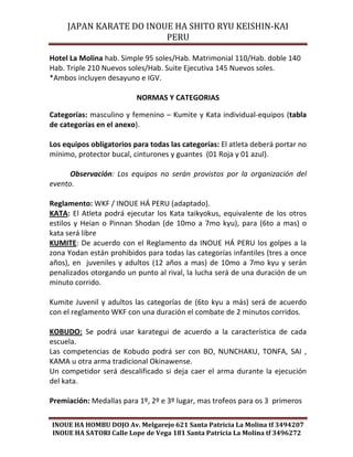 Bases de copa inoue peru 2012 | PDF