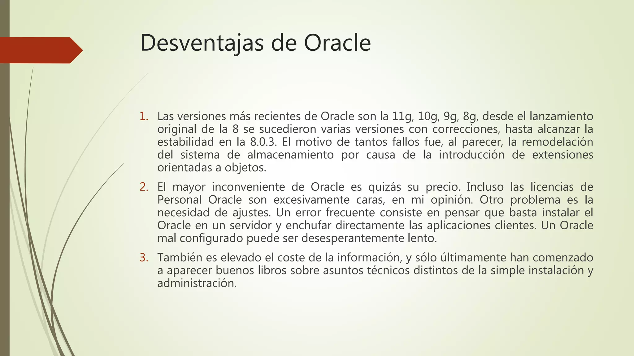 Bases de datos | PPTX