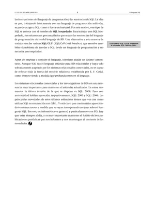 Bases de datos módulo 3 el lenguaje sql | PDF