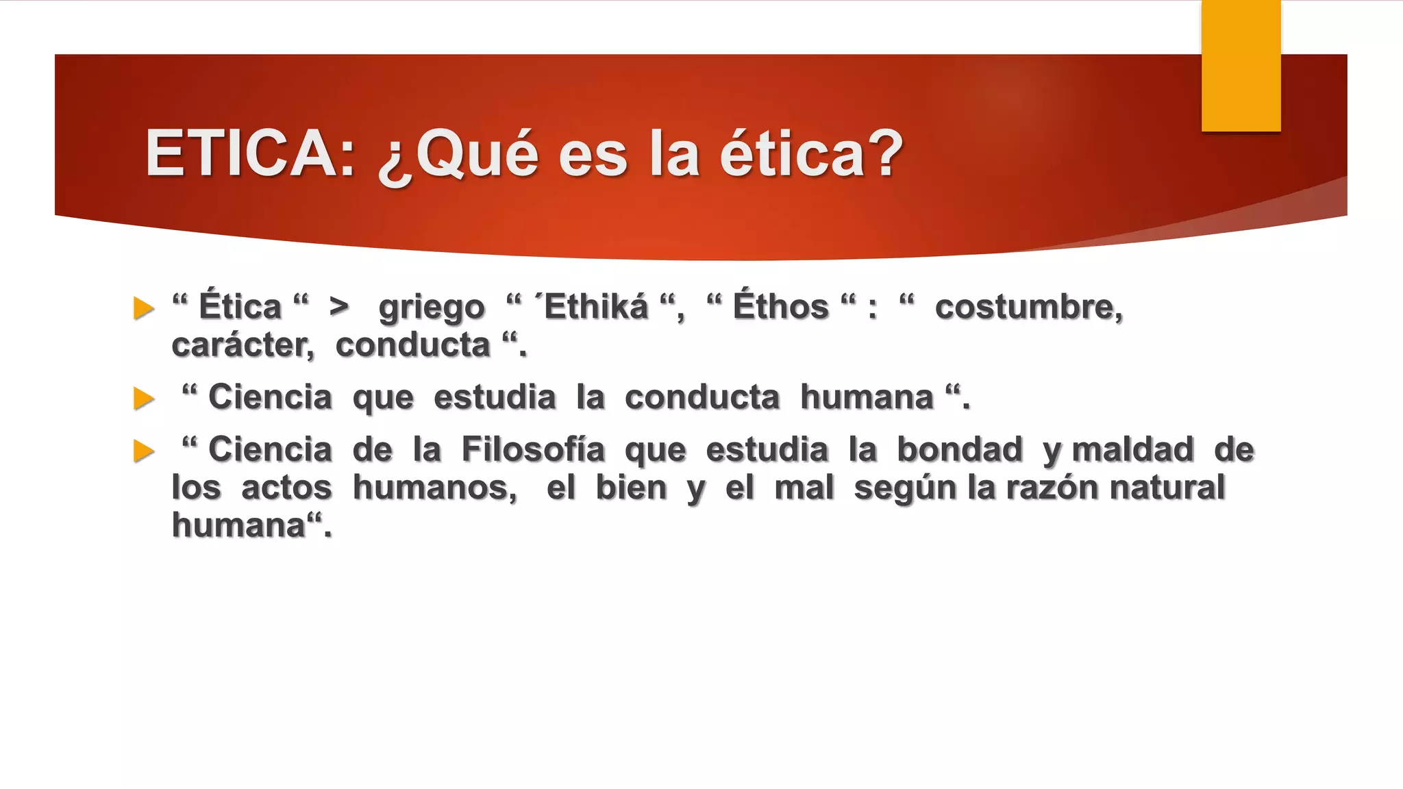 Bases de la etica | PPT