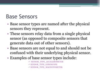 Base sensor | PPTX