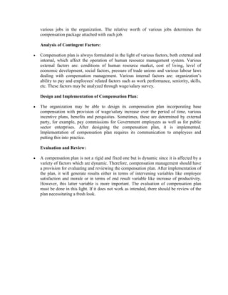 Bases for traditional pay system & modern pay system and establishing ...