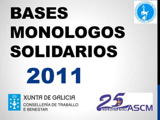 Bases monologos solidarios | PPT | Free Download