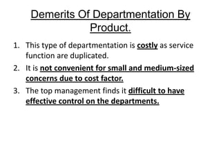 Bases of departmentation : Management | PPTX | Business | Business and ...
