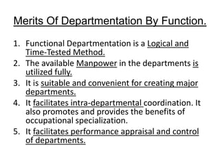 Bases of departmentation : Management | PPTX | Business | Business and ...