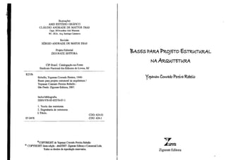 Bases para projetos estruturais na arquitetura (yopanan conrado pereira ...