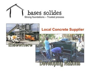 Bases solides - Strong Foundations | PPT