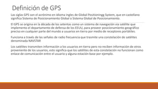 Bases teóricas sistemas de información geográfica | PPTX