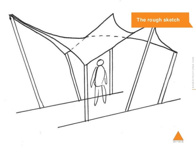 Drawing Structure Tensile Details Detail Membrane Architecture Fabric ...