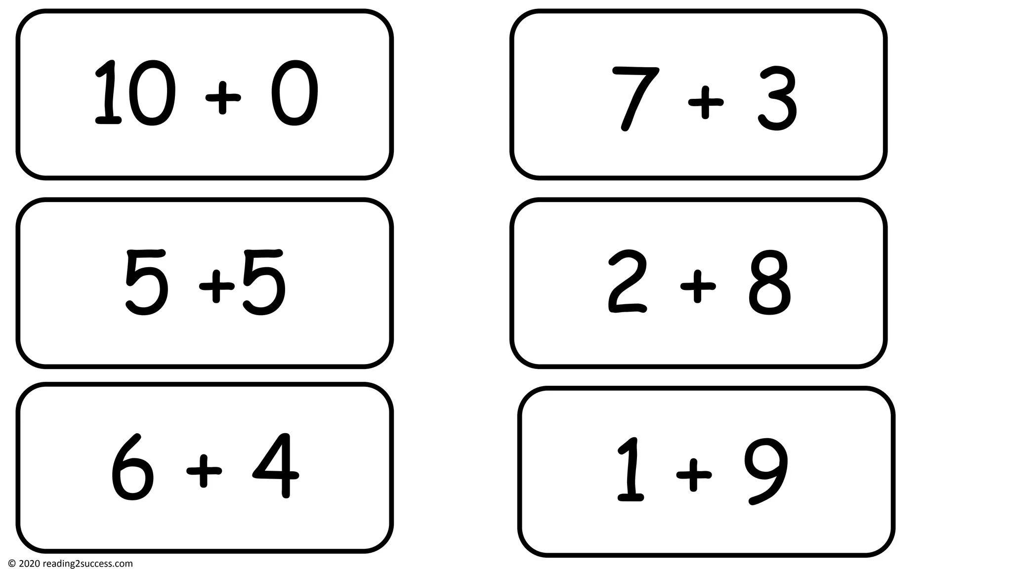Teaching kids beginning addition with base ten frames | PPT