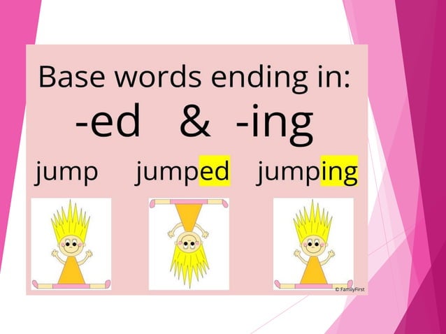 Base Words and Endings spelling lesson grdae 5 | PDF