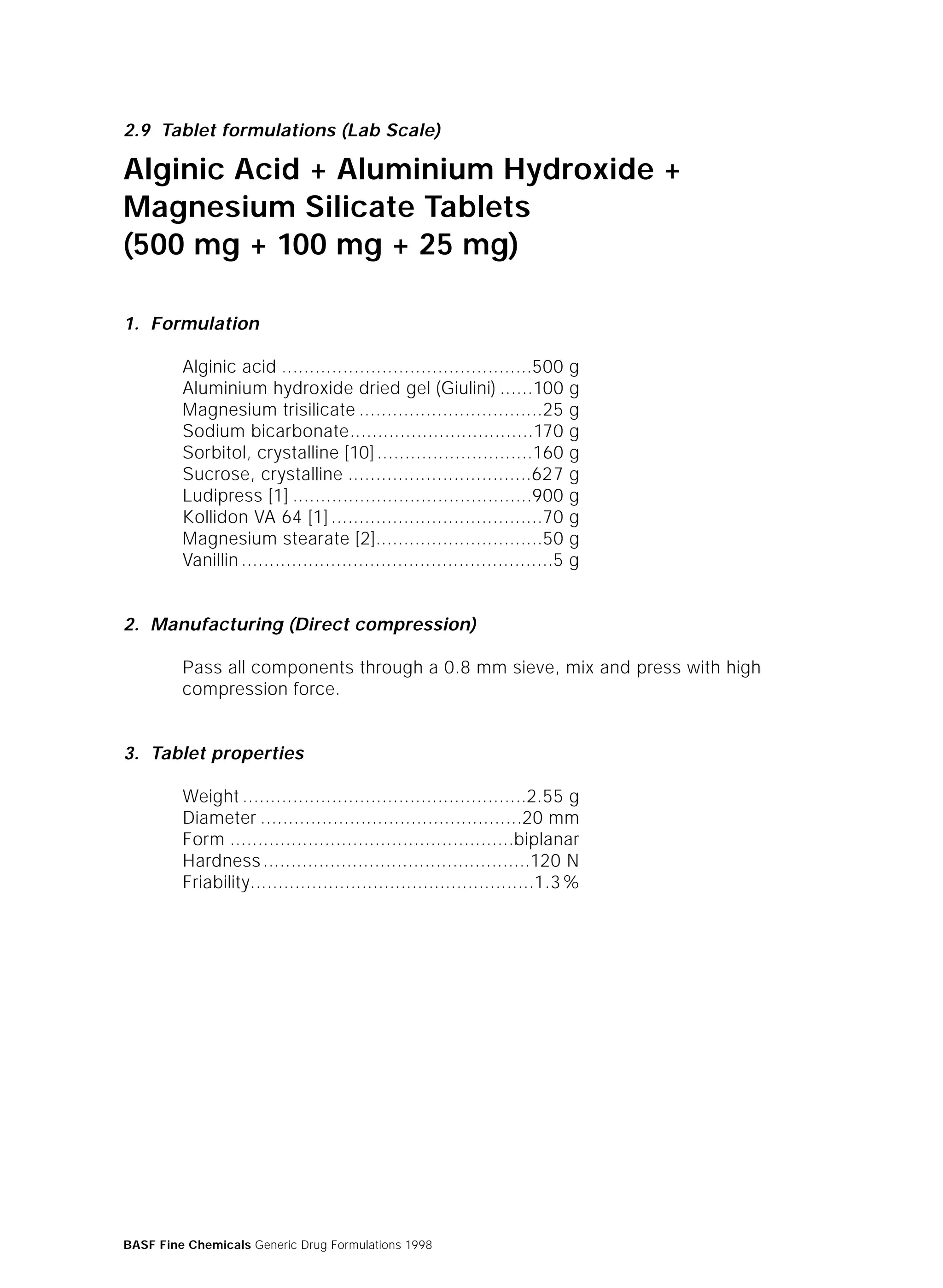 Basf generic-formulation | PDF