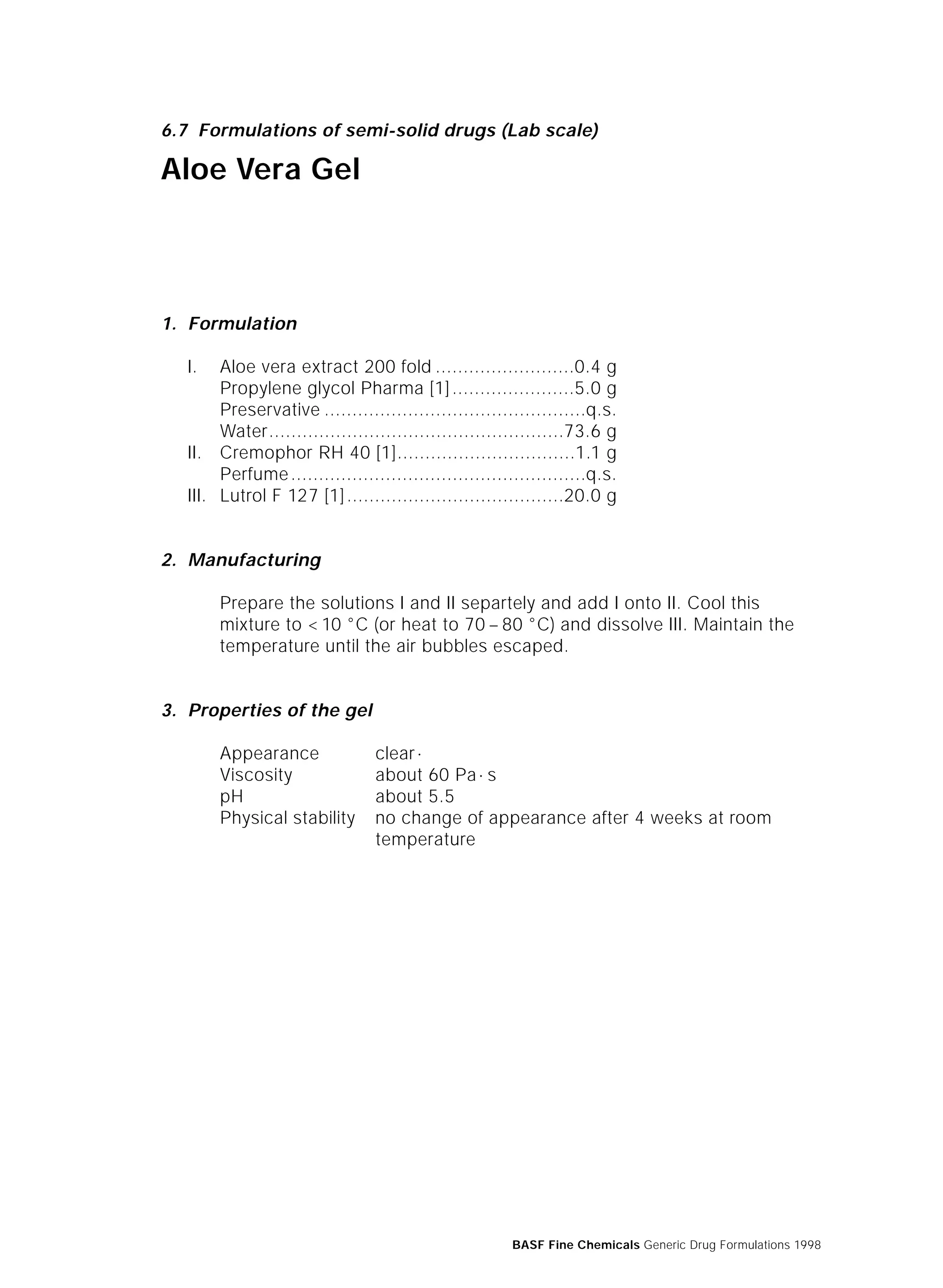 Basf generic-formulation | PDF