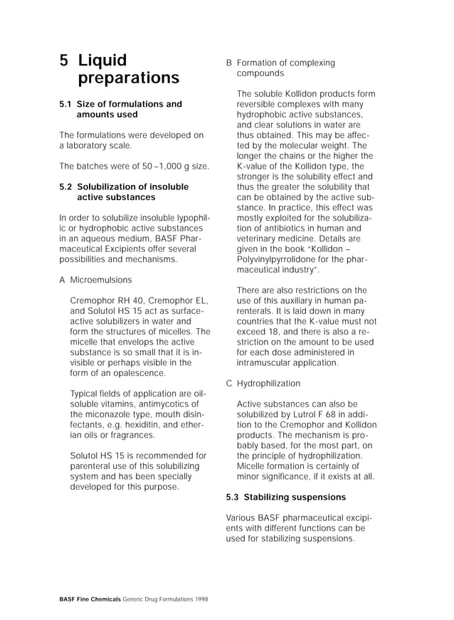 Basf generic-formulation | PDF