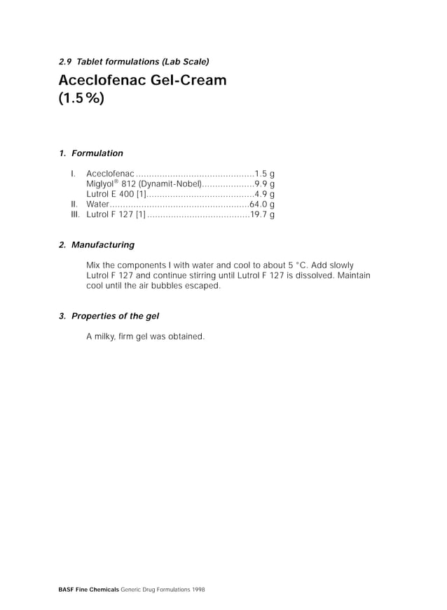 Basf generic-formulation | PDF
