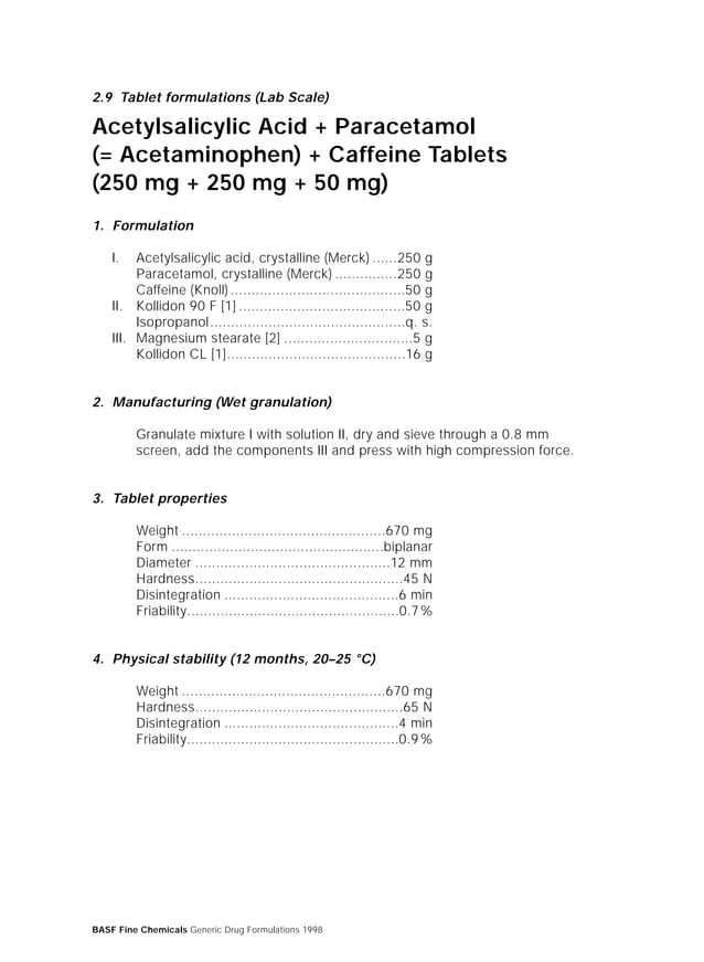 Basf generic-formulation | PDF