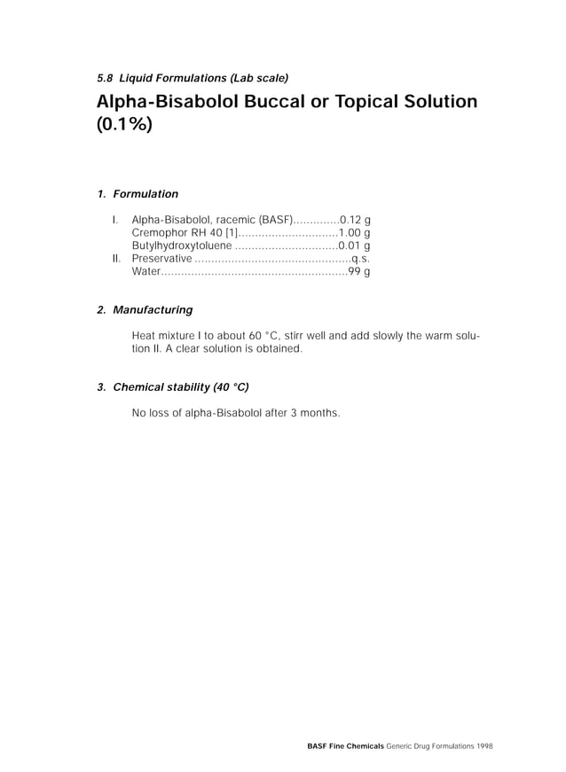 Basf generic-formulation | PDF