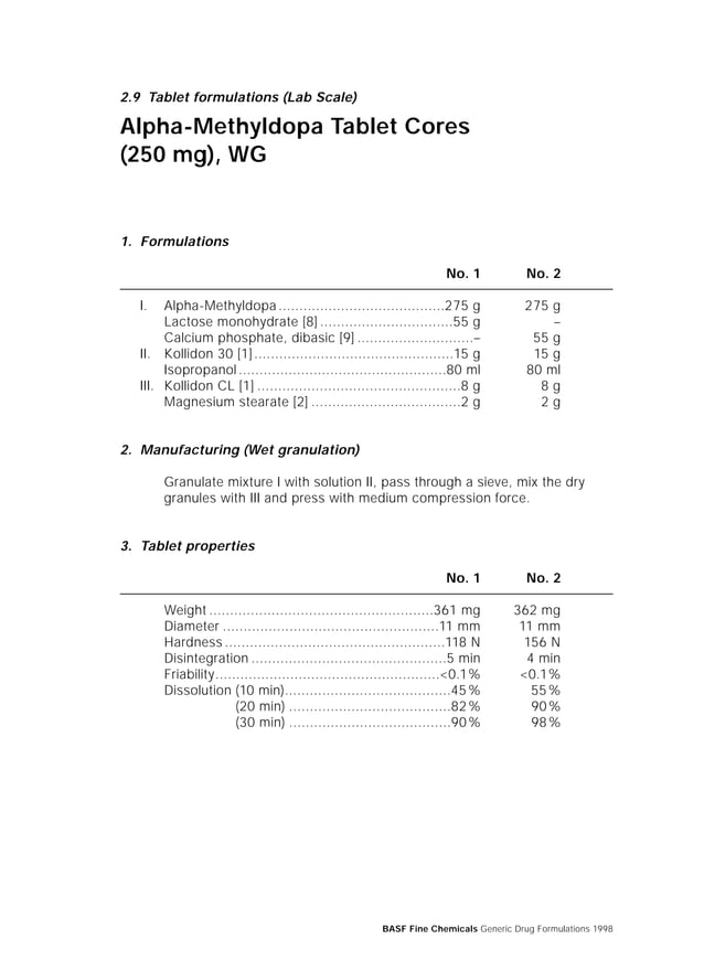 Basf generic-formulation | PDF