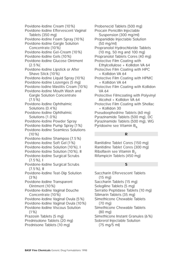 Basf generic-formulation | PDF