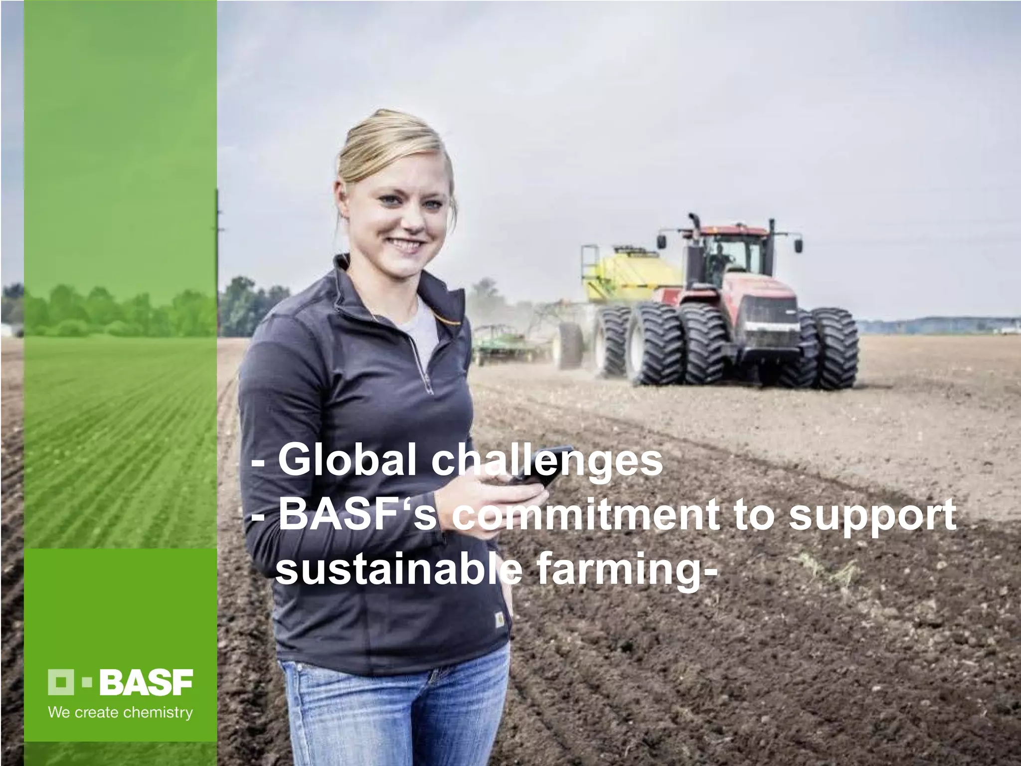 Basf presentation on global challenges and basf | PPT Basf presentation on global challenges and basf | PPT
