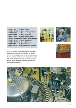 BASF Ucrete - The World's Toughest Floor | PDF