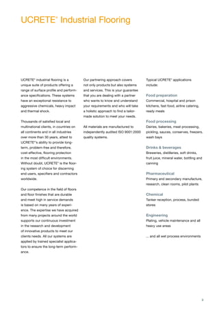 BASF Ucrete - The World's Toughest Floor | PDF