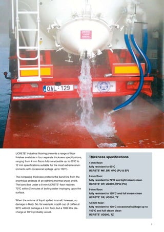 BASF Ucrete - The World's Toughest Floor | PDF