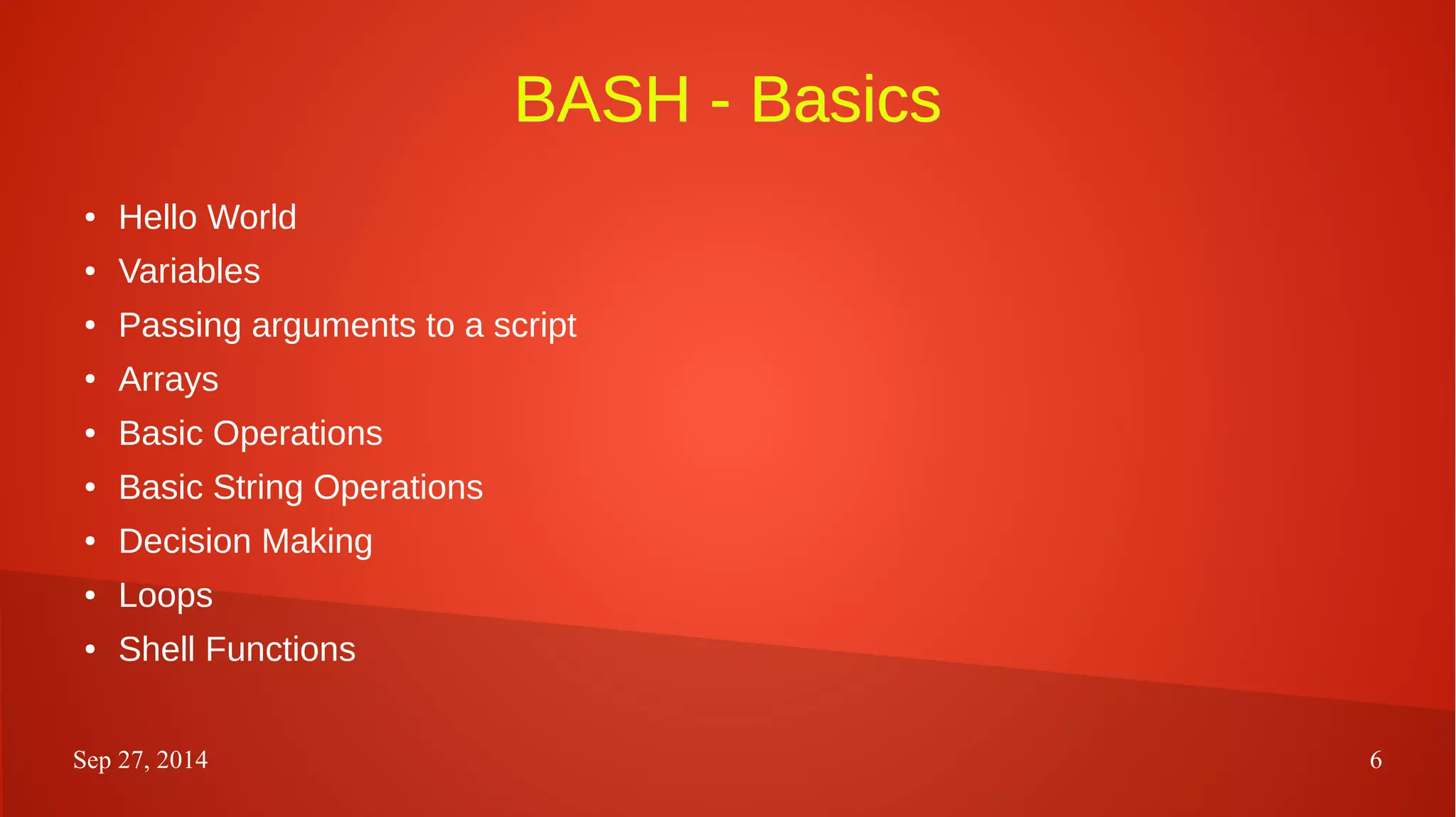 Bash and regular expressions | ODP