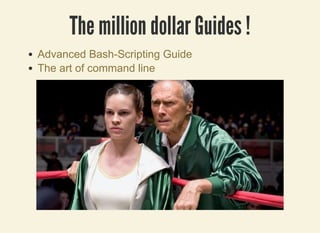 Bash is not a second zone citizen programming language | PPT