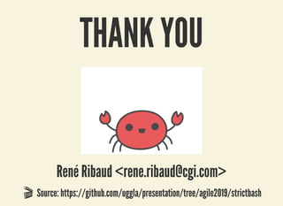 Bash is not a second zone citizen programming language | PPT