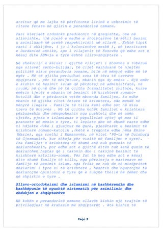 Bashkerendimi dhe bashkepunimi i ngushte sllavo-ortodokso-islamiste per ...