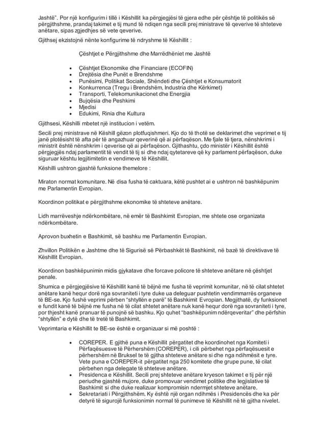 Bashkimi Europian | PDF