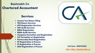 Chartered Accountant services | PDF