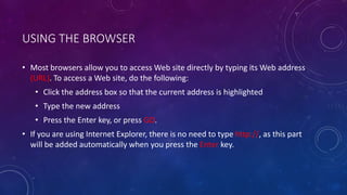 GFGC CHIKKABASUR (INTERNET EXPLORER) | PPT
