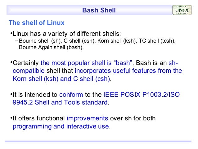 Bash Shell 7551