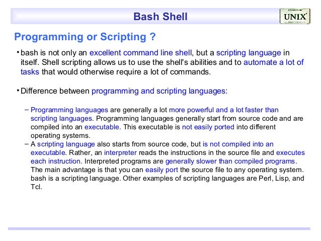 Bash Shell