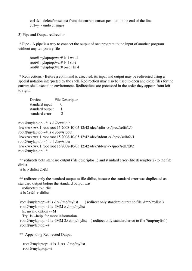 Bash Shell Introduction By Arun Bagul | PDF